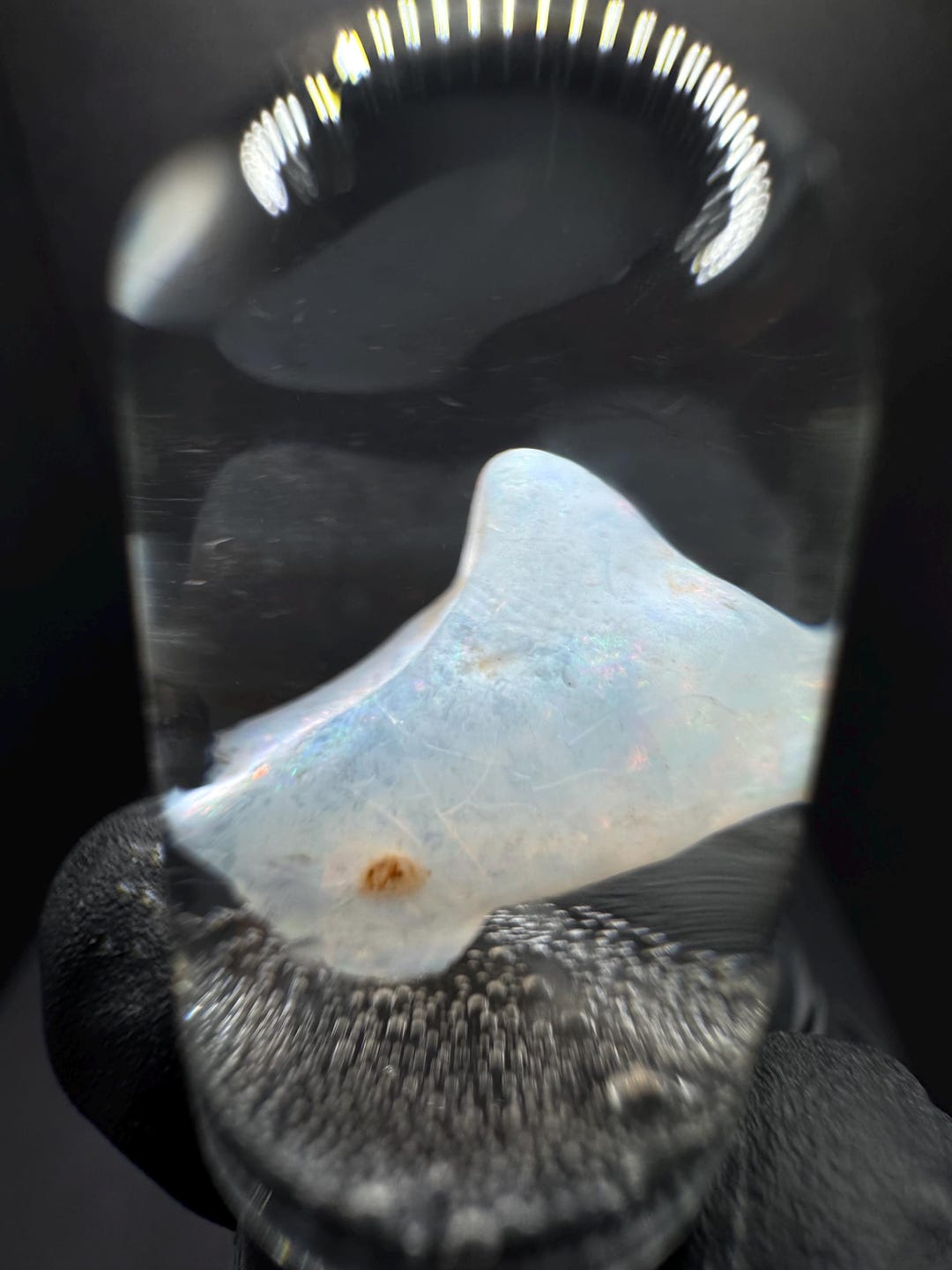 Contraluz Opal Specimen From Central Mexico (7 Carats) Dome Jar ...