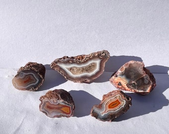 Malawi Agate Alimajo Deposit Half Nodule Cut and Polished - Etsy