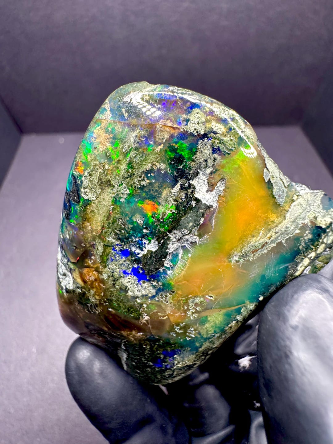 Giant Rare Ethiopian Opal (completely Polished) (345 Carats) - Etsy