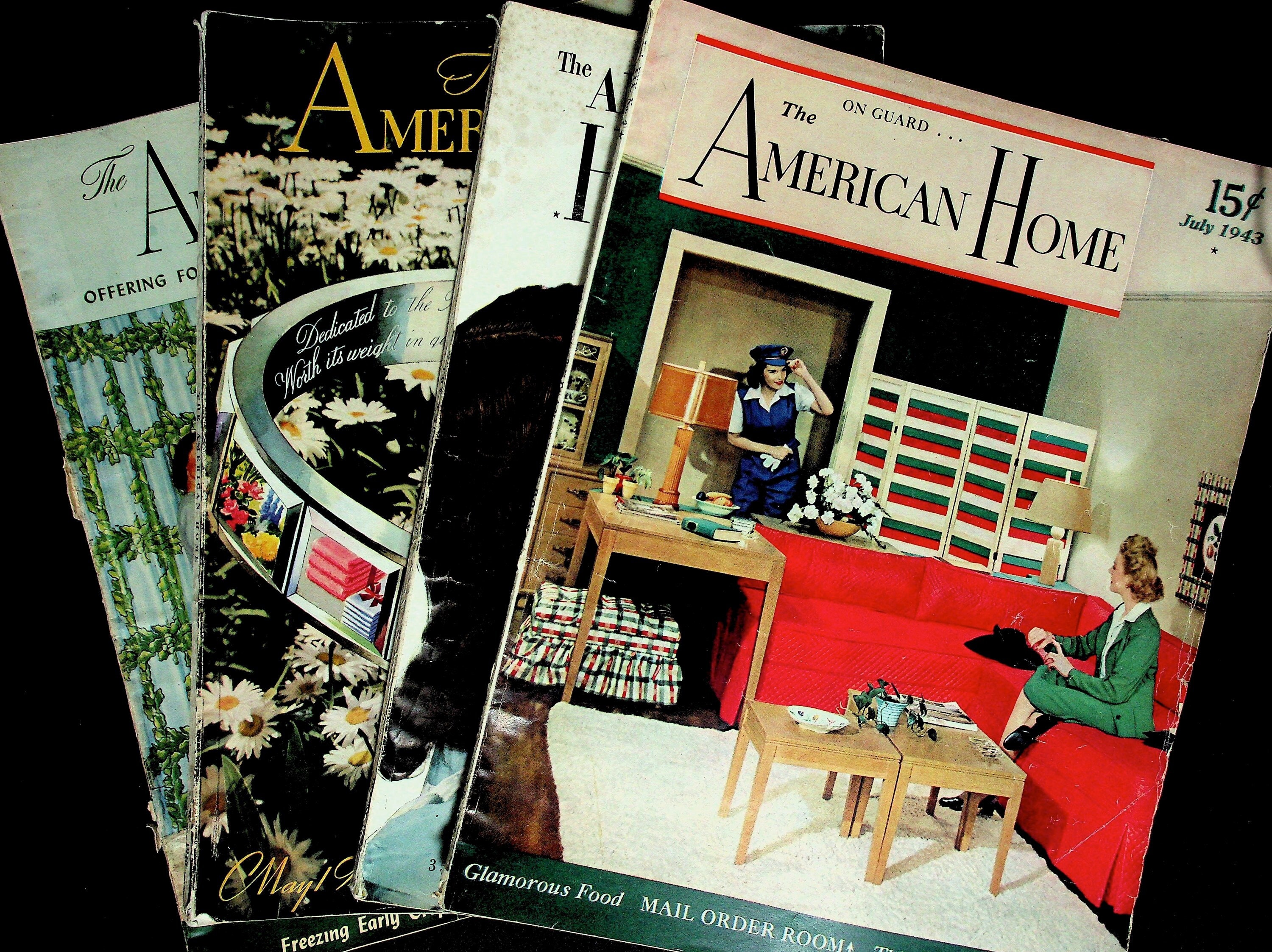 12 Vintage Magazine Covers 1930's, 1940's, 1950's - Etsy