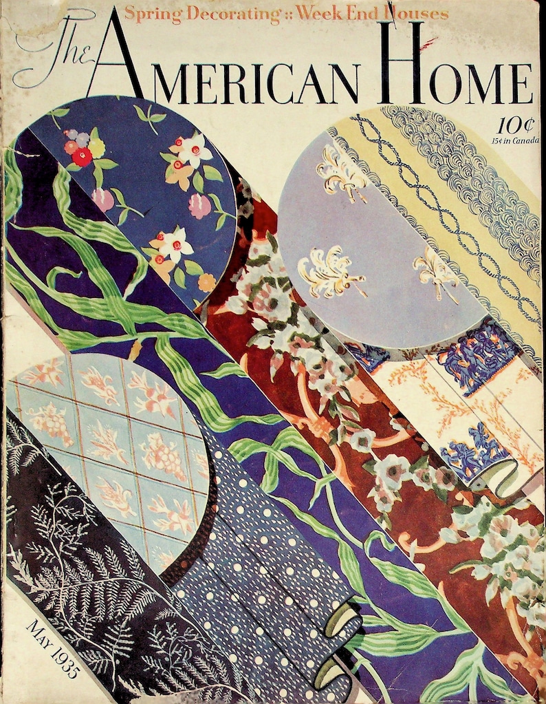 12 Vintage Magazine Covers 1930's, 1940's, 1950's - Etsy
