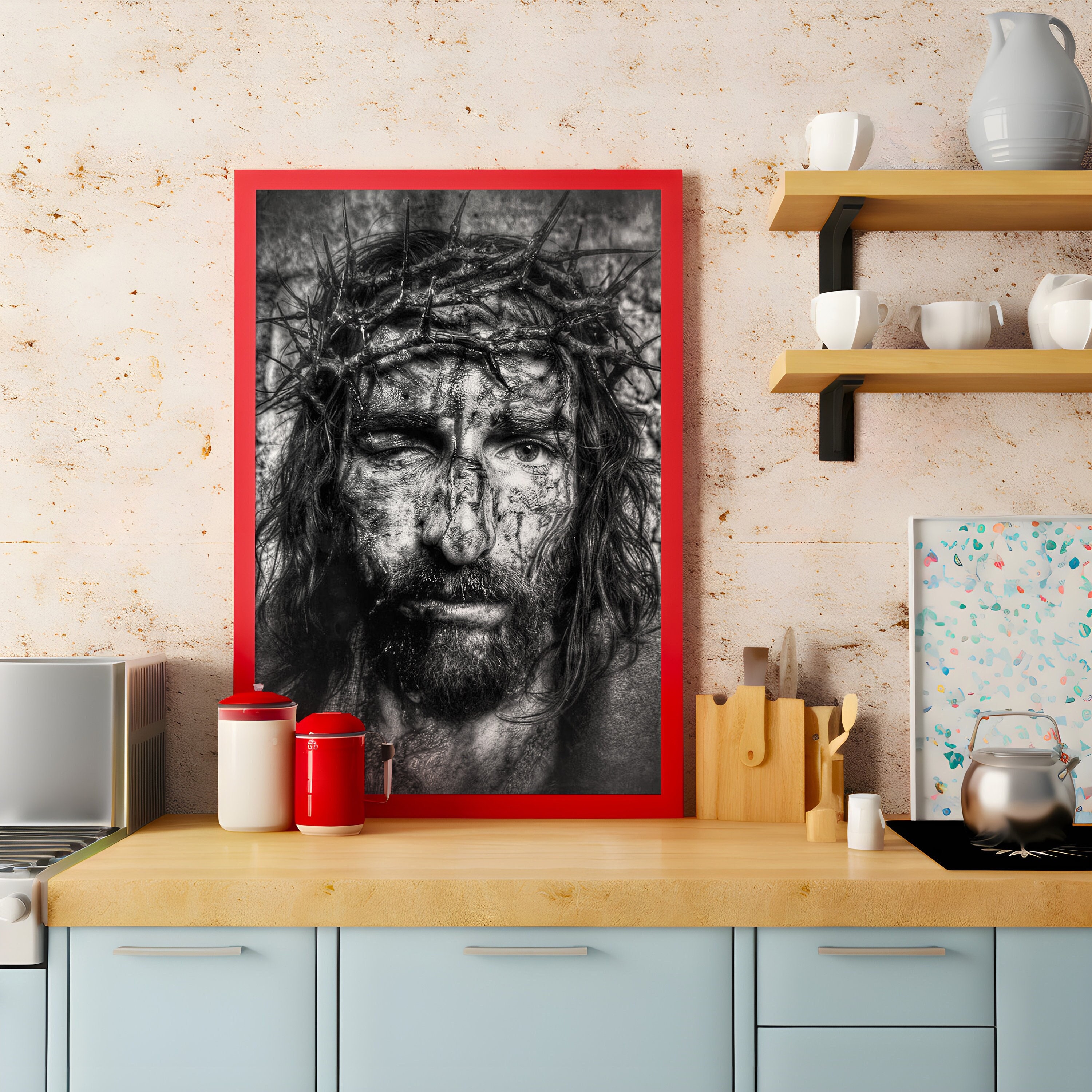 Passion of Christ Poster Print, Bible Verse Wall Art, Christian Wall ...