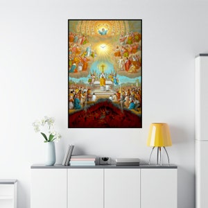 Reality of the Mass Poster | Catholic Mass Poster | Catholic Gifts ...