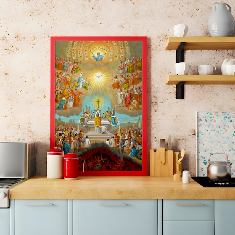 Reality of the Mass Poster | Catholic Mass Poster | Catholic Gifts ...