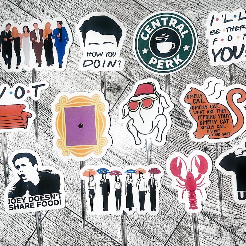 Friends Cake Topper - Etsy