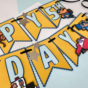 Dog Man Banner, Custom Dog Man Banner, Dog Man Birthday, Dog Man Party ...