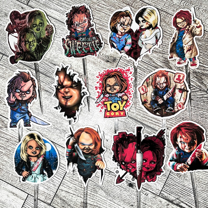 Chucky Cupcakes Toppers - Etsy
