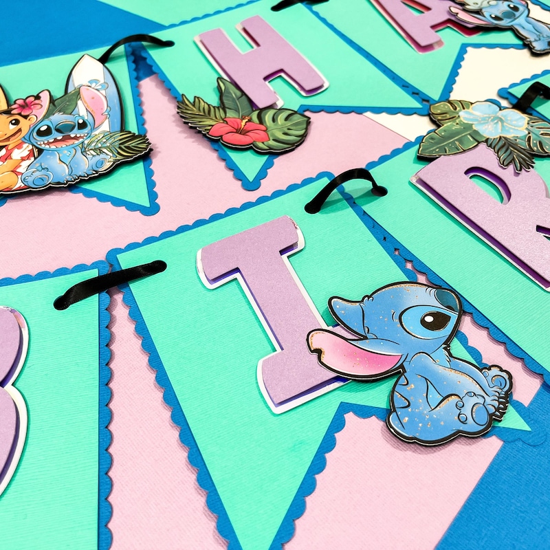 Lilo and Stitch Banner Svg - Etsy
