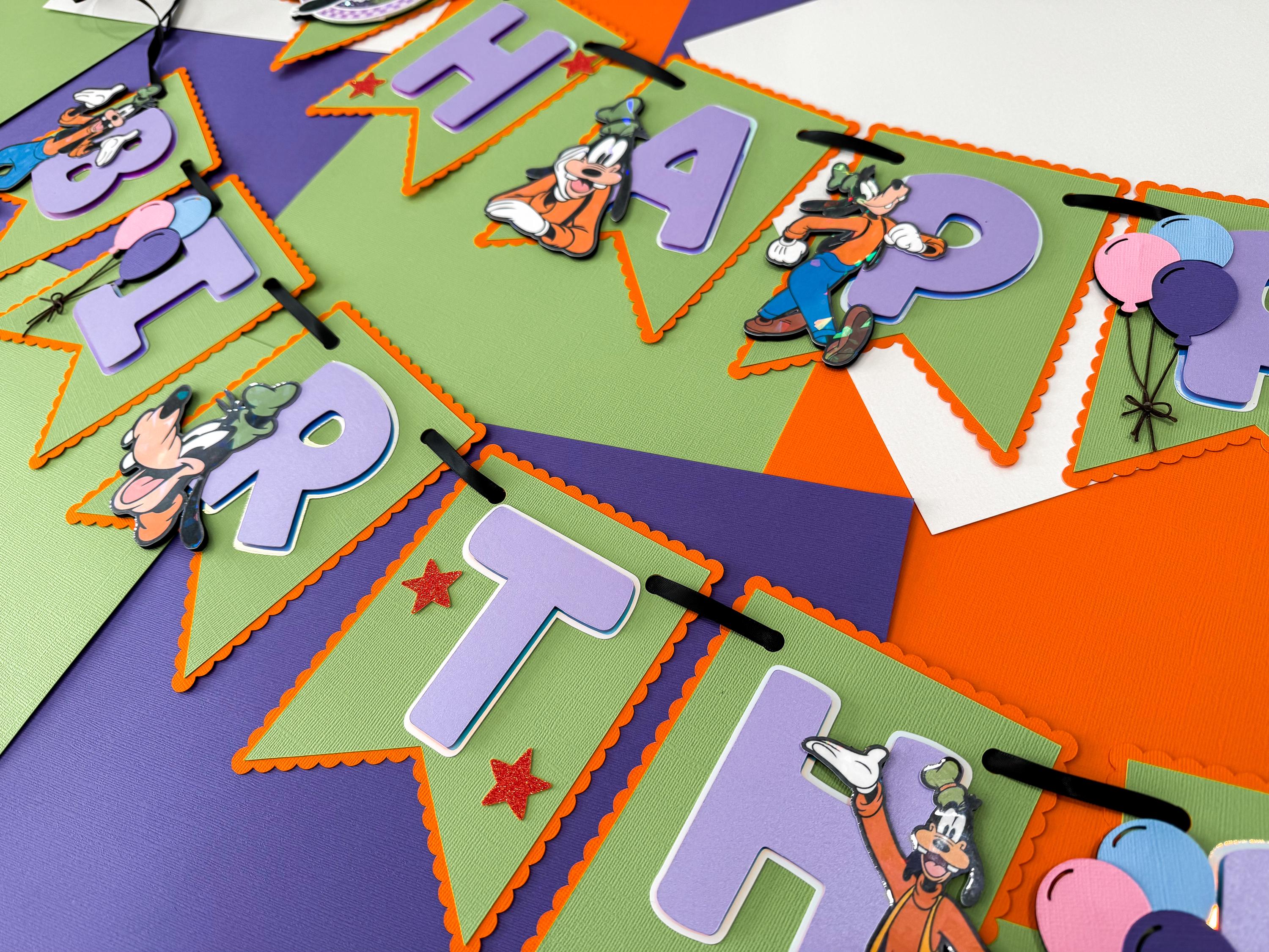 Goofy Birthday Banner, Goofy Party, Goofy Decorations, Custom Party ...