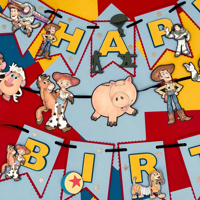 Toy Story Banner - Etsy