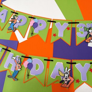 Goofy Birthday Banner, Goofy Party, Goofy Decorations, Custom Party ...