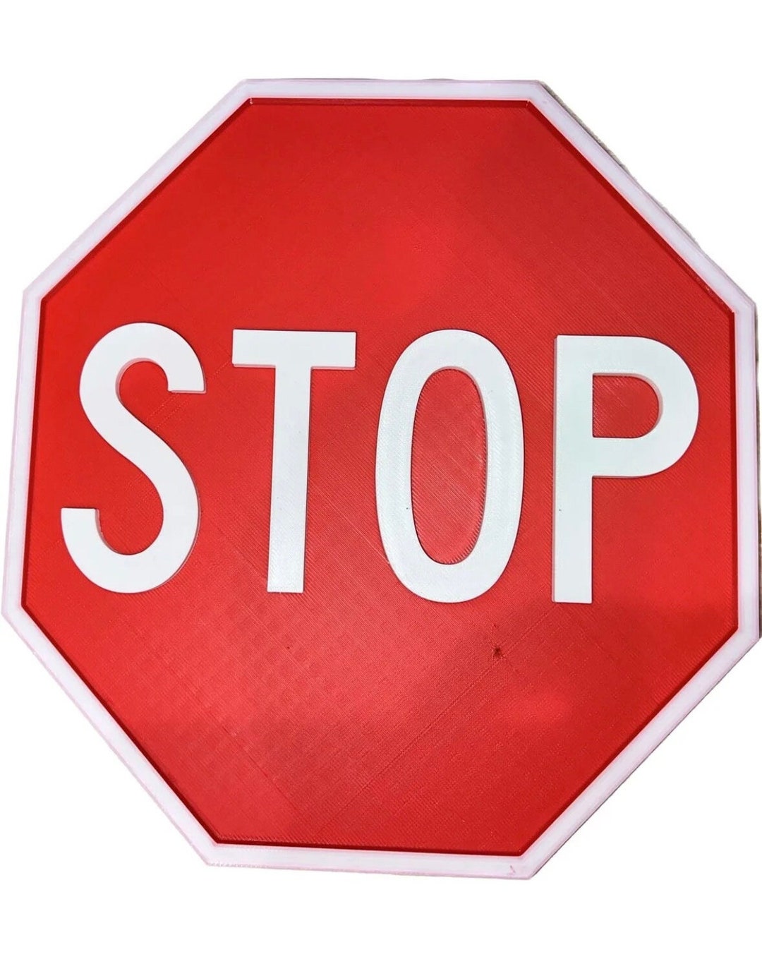 STOP Sign - 7.5" X 8.0" - Custom Made - Bar Sign Decoration Display Man ...