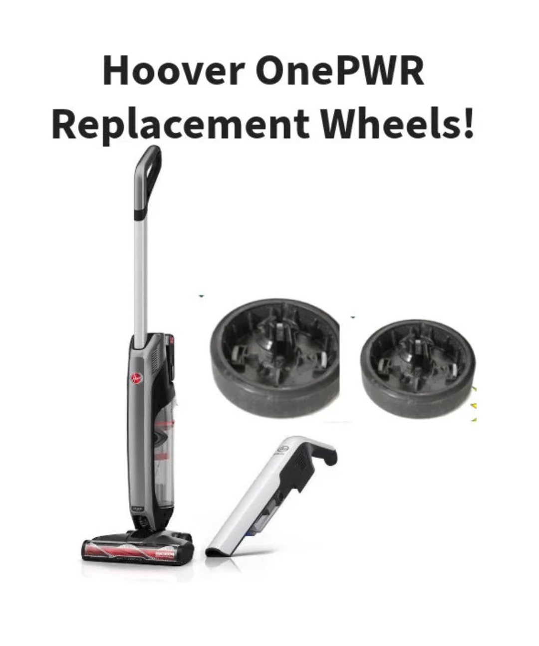 Hoover Onepwr Vacuum Replacement Wheels Set of 2. Brand New - Etsy
