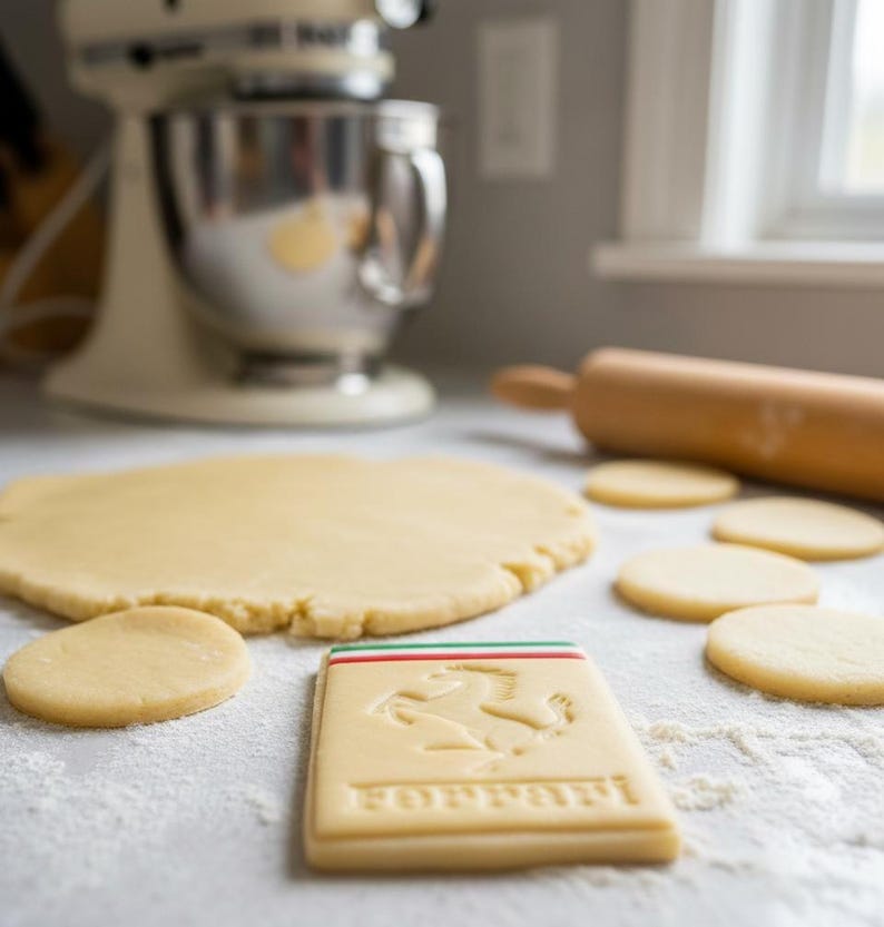 Ferrari Logo Cookie Cutter: Iconic Design, Made in NY - Etsy
