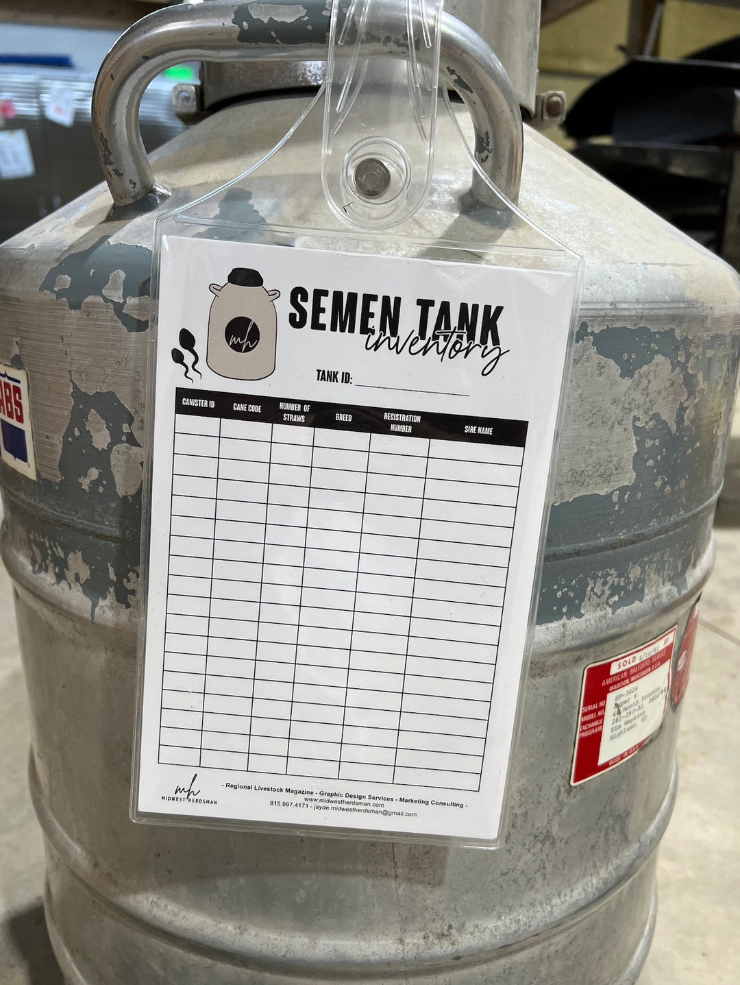 Semen Tank Inventory Bundle - Etsy