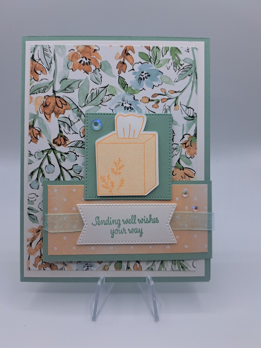 Handmade Get Well Card, Stampin up Card - Etsy