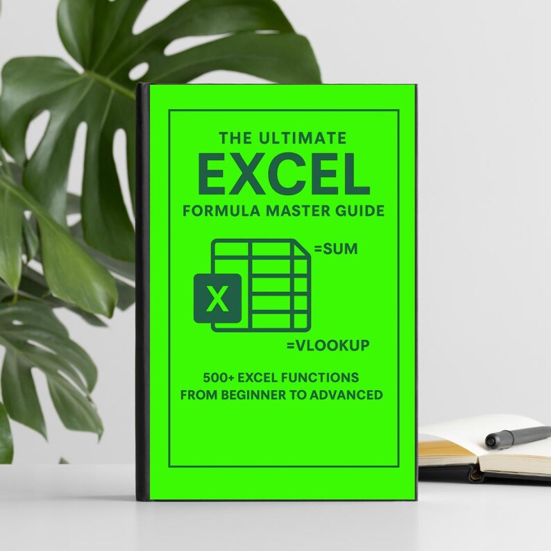 Excel Cheat Sheet: Master Advanced & Basic Formulas With the Ultimate ...