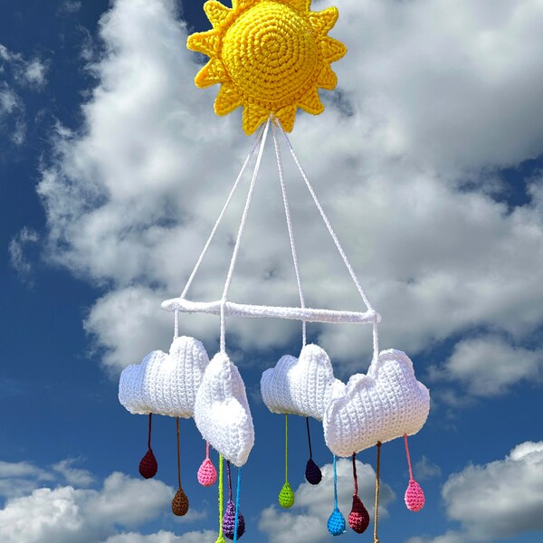 Rain Cloud Mobile - Etsy