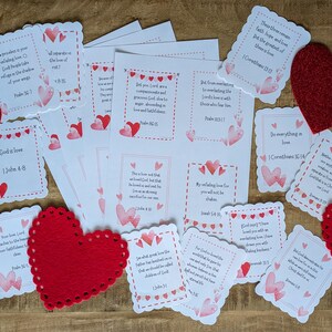 Christian Valentines Love Scripture Cards | Kids Valentine's Day Cards ...