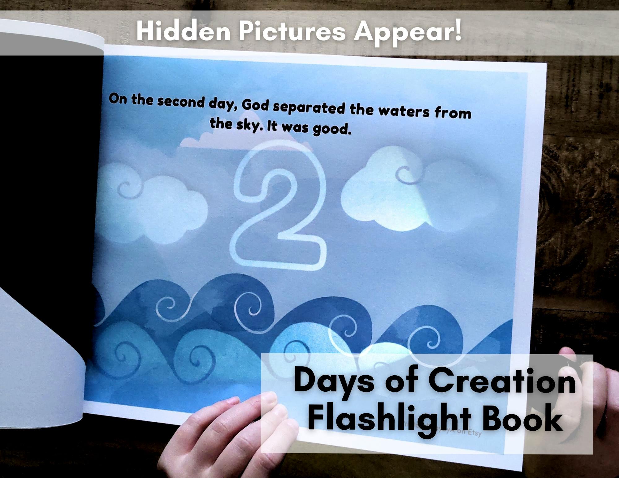 Creation Flashlight Book | Instant Download | Printable | Days of ...