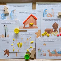 Christmas Play Dough Mats for Kids Play Doh Tools Christmas Gifts for ...