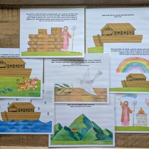 Noah's Ark Playdough Mats Printable | Flood | Bible Story | Homeschool ...