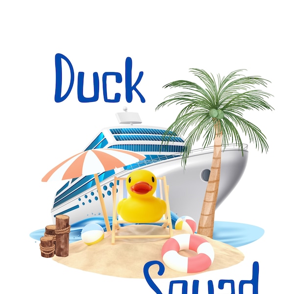 Cruise Duck Png - Etsy UK
