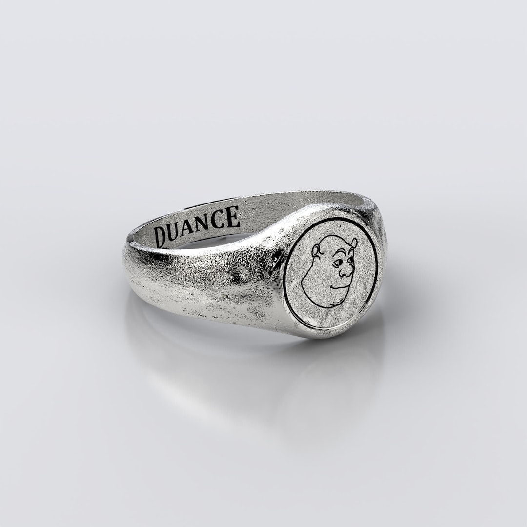 Shrek Inspired, Ogre Ring, Movie Memorabilia, Fairytale Accessory ...