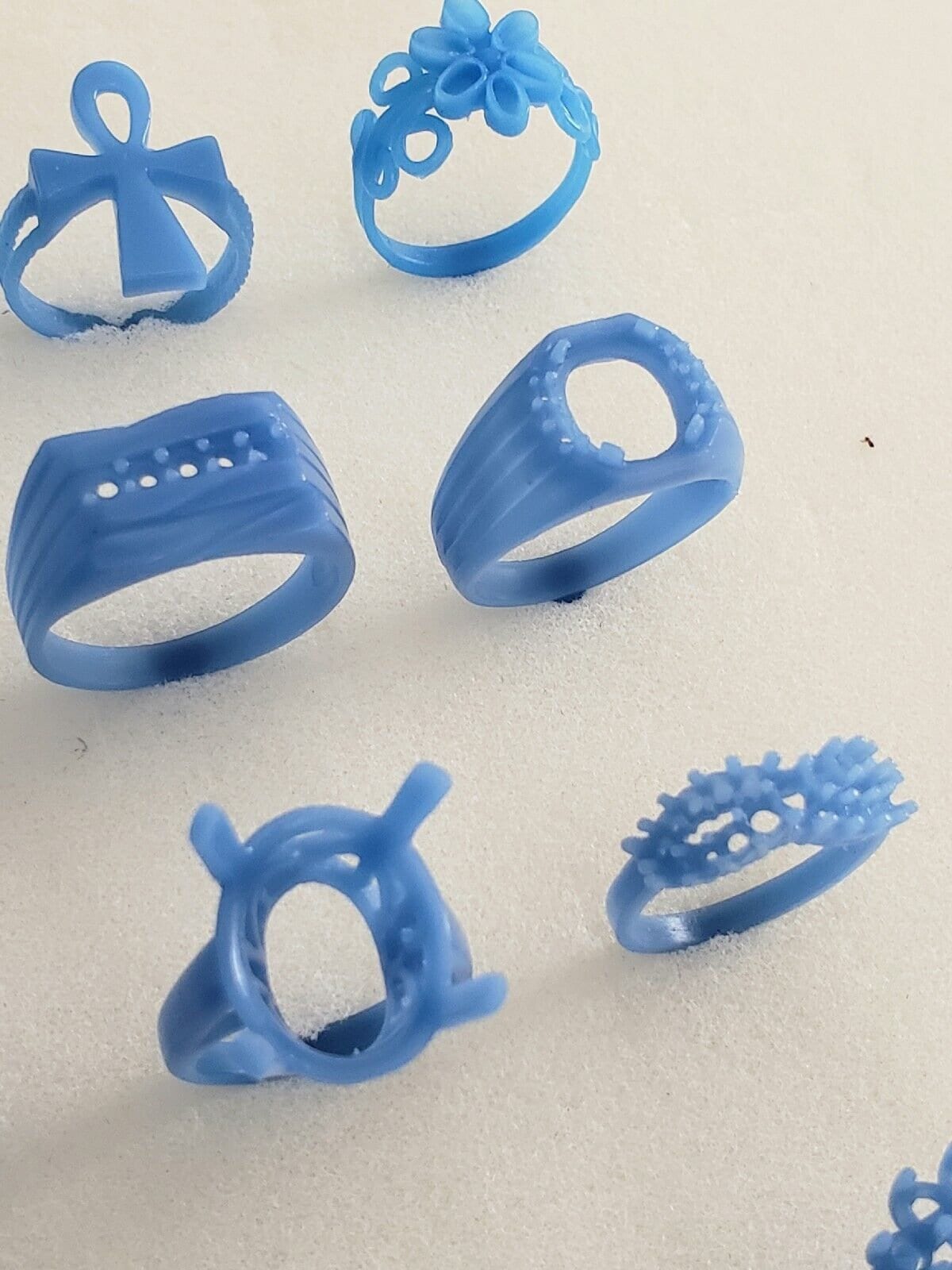 15 Ring Assortment. Jewelry Wax Patterns for Lost Wax Casting 23-0R15 ...