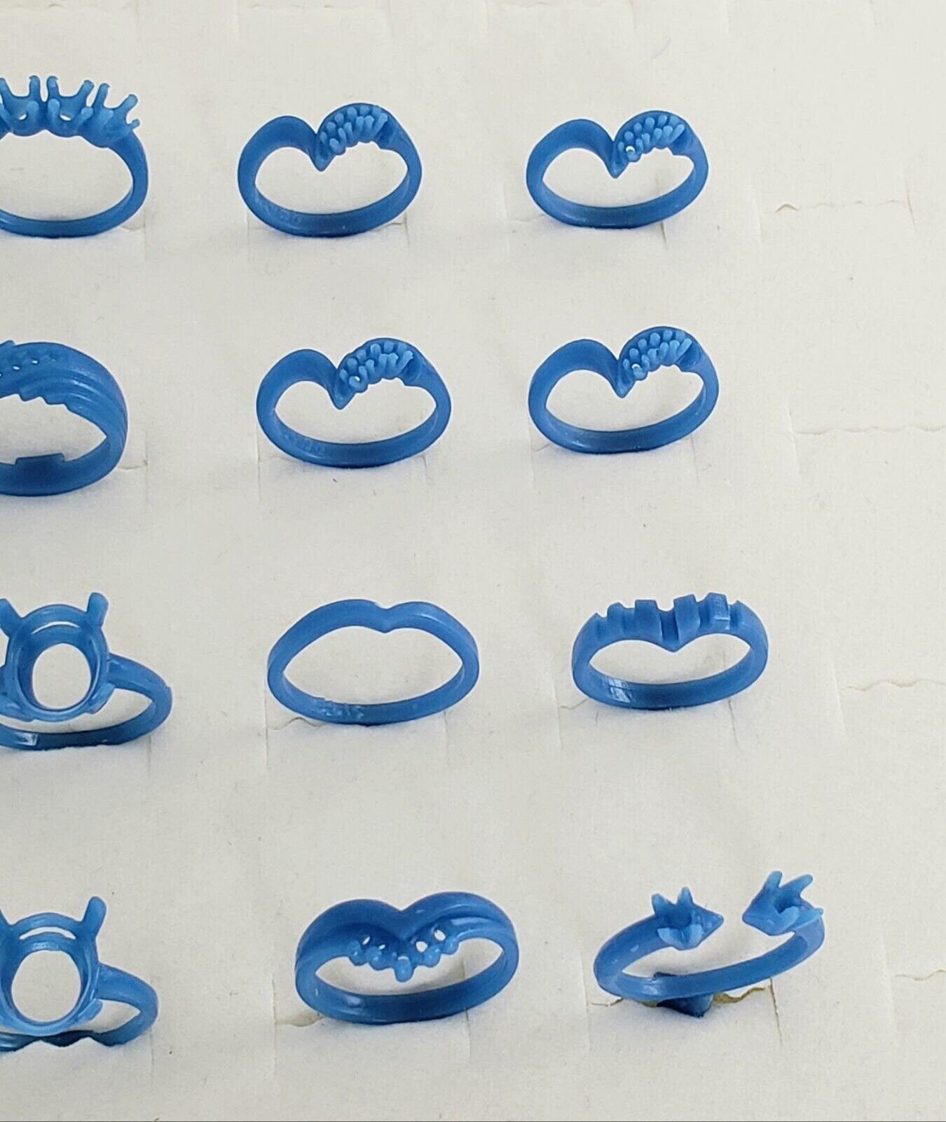 16 Rings and Ring Guards, Assortment. Wax Jewelry Patterns for Lost Wax ...