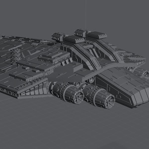 Rothana Destroyer for Star Wars Armada or Display - Resin 3D Printed - Etsy