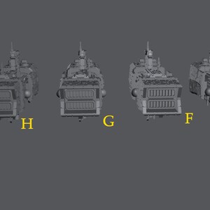 Mandalorian Kiltrin Frigate for Star Wars Armada or Display - Resin 3D ...