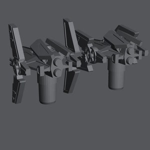 Republic V-wing Squadrons for Star Wars Armada or Display - Resin 3D ...