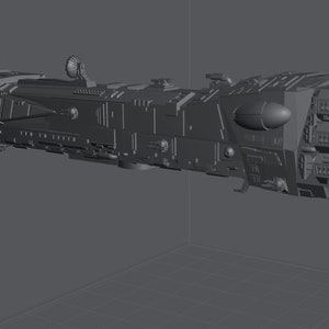 Carrack Cruiser for Star Wars Armada or Display - Resin 3D Printed - Etsy