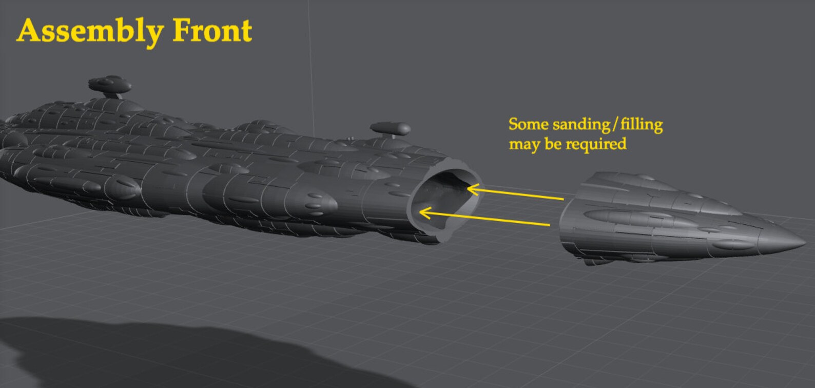 MC80 Star Cruiser for Star Wars Armada or Display Resin 3D - Etsy