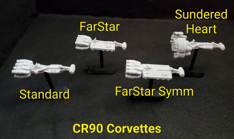 CR90 Corvette for Star Wars Armada or Display Resin 3D - Etsy