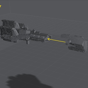 Mandalorian Crusader Class Corvette for Star Wars Armada or Display ...