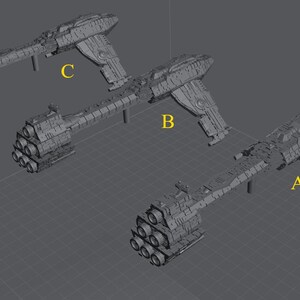 Nebulon B2 Prototype Frigate for Star Wars Armada or Display - Resin 3D ...