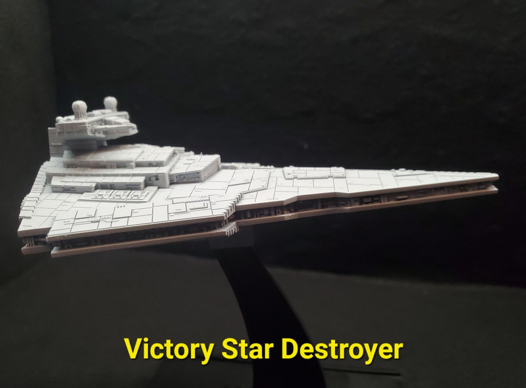 Victory Class Star Destroyer for Star Wars Armada or Display - Resin 3D ...