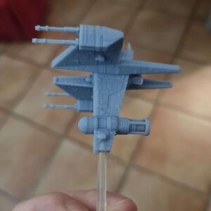 Zann Consortium Vengeance Class Frigate for Star Wars Armada or Display ...