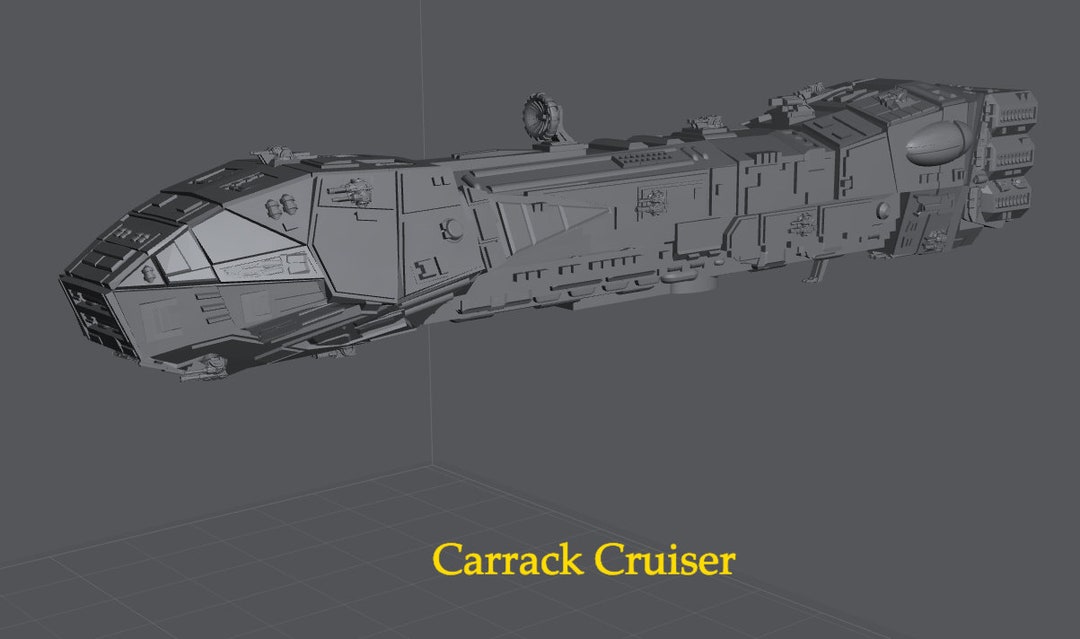 Carrack Cruiser for Star Wars Armada or Display - Resin 3D Printed - Etsy