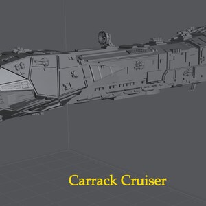 Carrack Cruiser for Star Wars Armada or Display - Resin 3D Printed - Etsy
