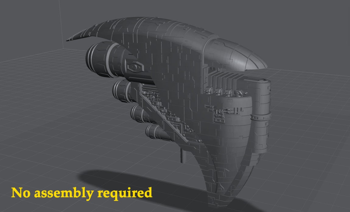 Wavecrest Frigate for Star Wars Armada or Display Resin 3D - Etsy