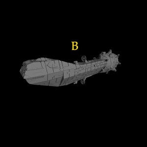 Lancer Frigate for Star Wars Armada or Display - Resin 3D Printed, 2 ...