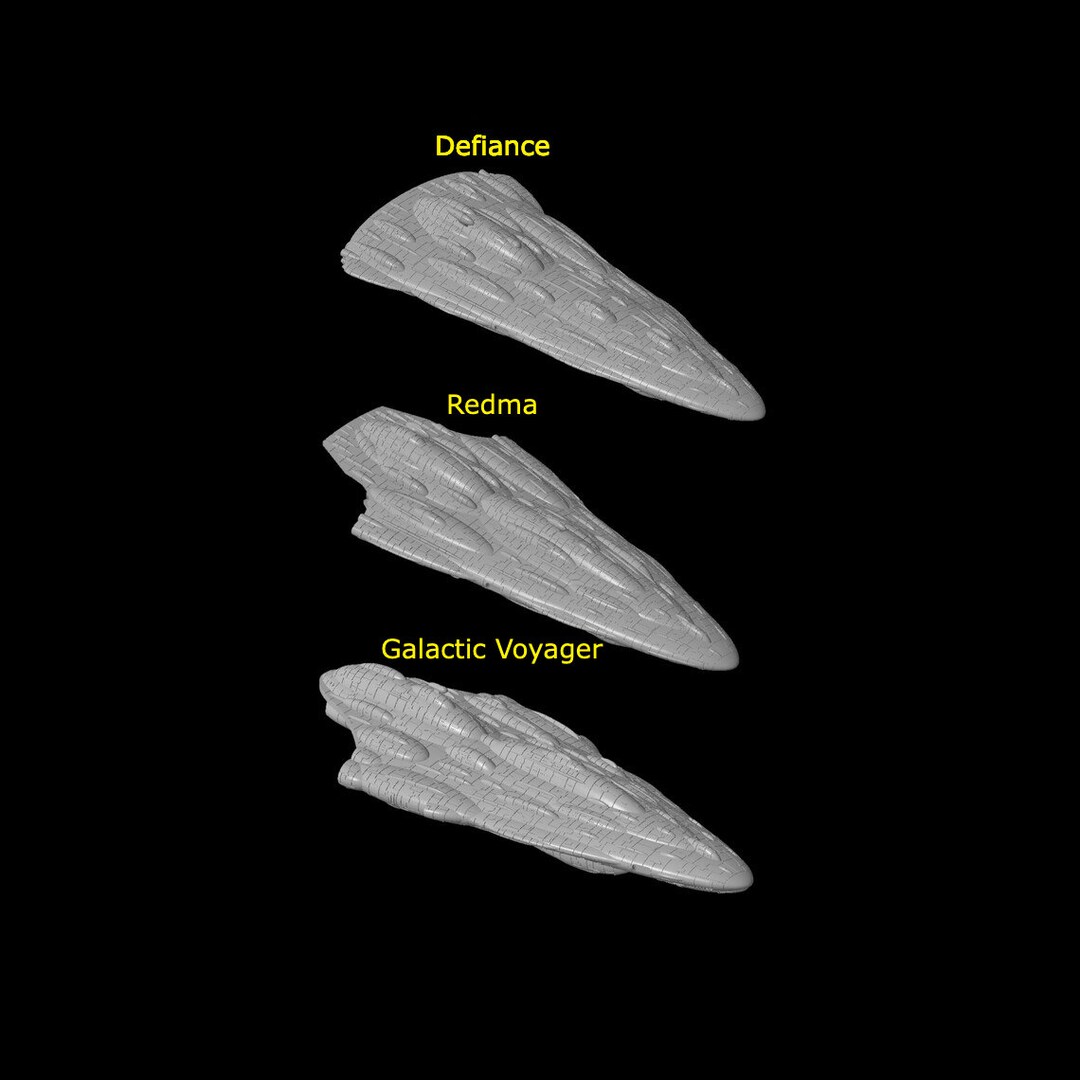 MC90 Star Cruiser for Star Wars Armada or Display - Resin 3D Printed, 3 ...