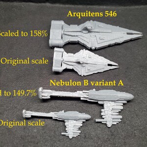 Custom Ship Scaling Services for Star Wars Armada, Star Wars X-wing, or ...