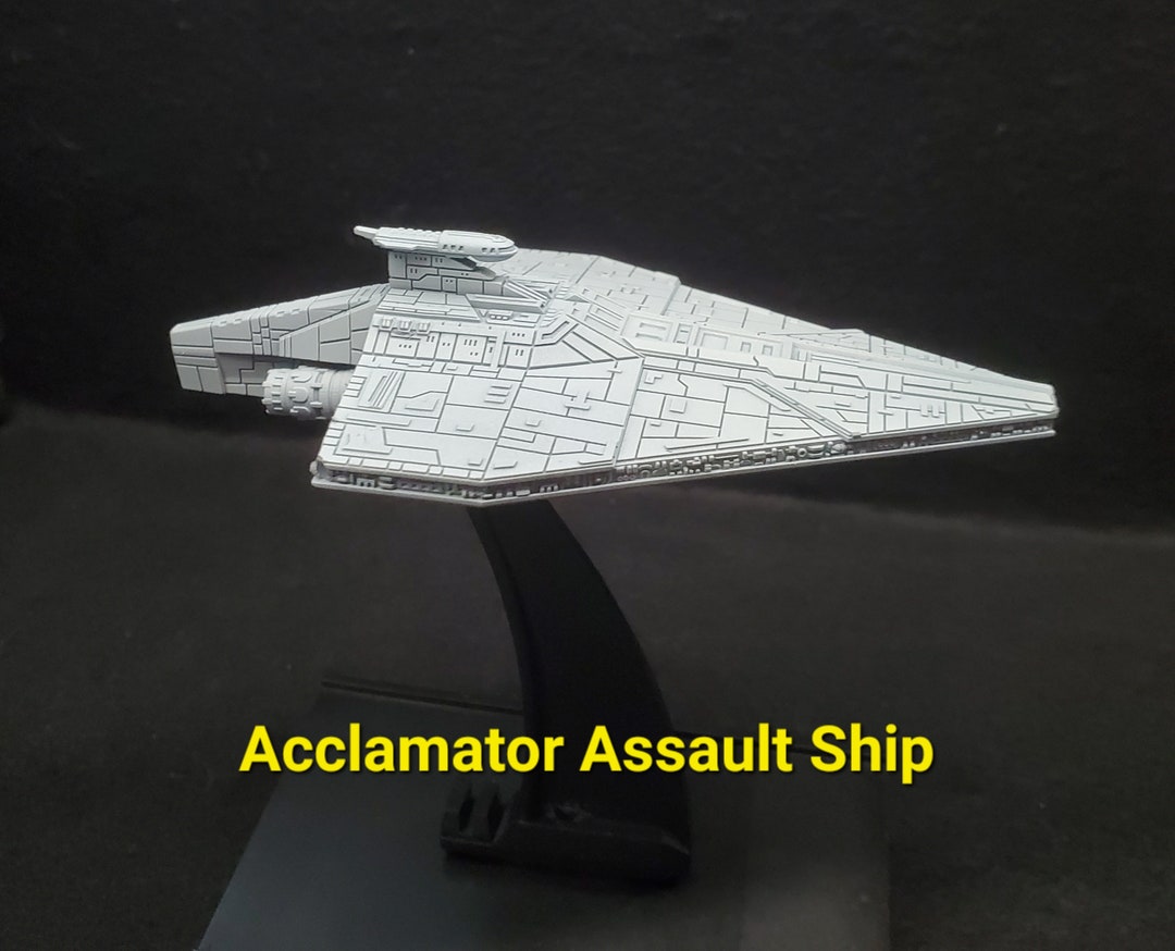 Acclamator Class Assault Ship for Star Wars Armada or Display - Etsy