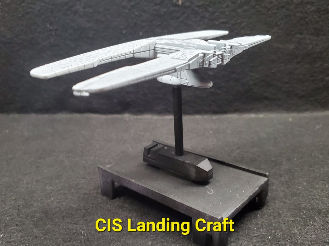 CIS Landing Craft for Star Wars Armada or Display - Resin 3D Printed - Etsy