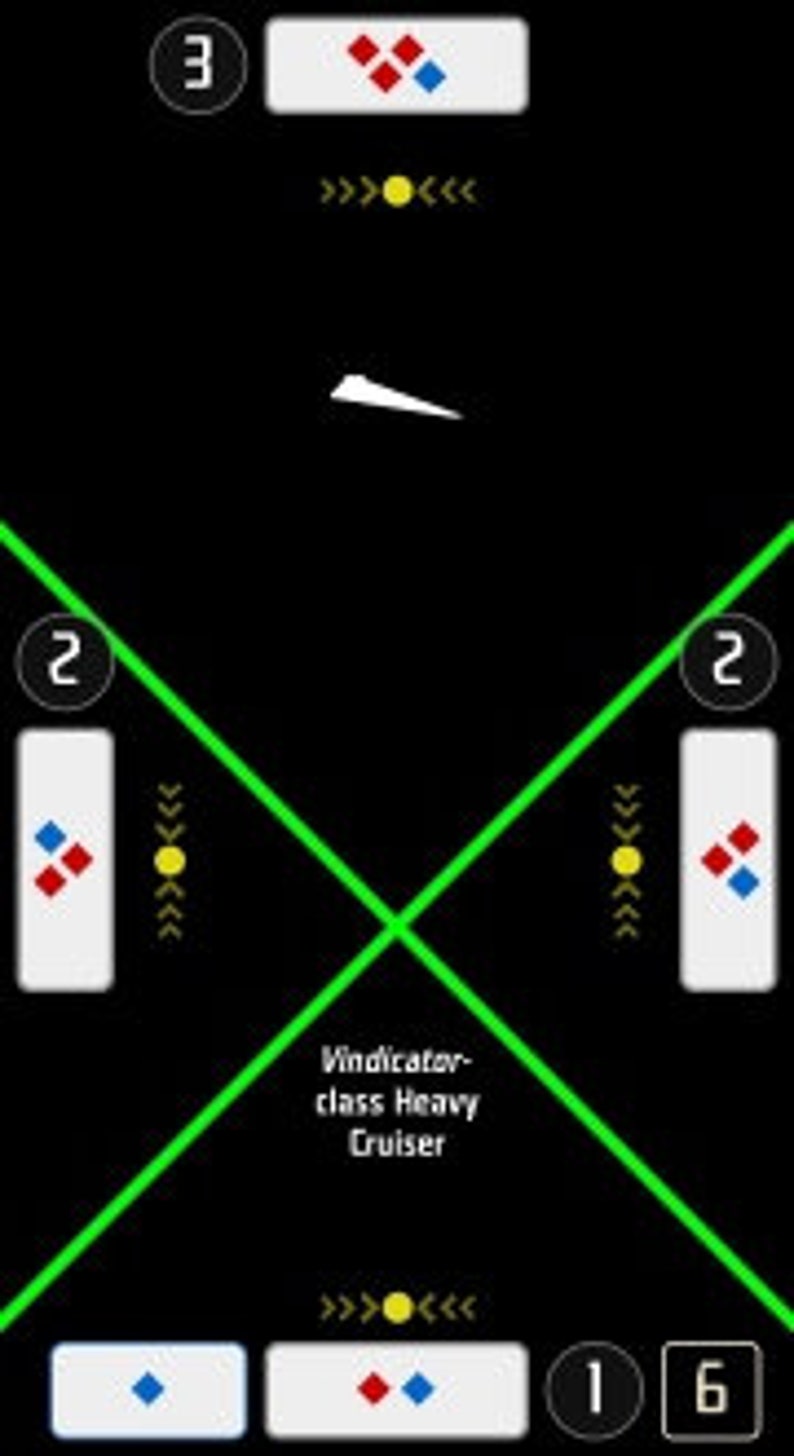 Vindicator Class Heavy Cruiser for Star Wars Armada or Display - Etsy