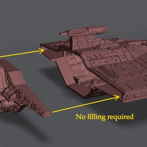 Acclamator Class Assault Ship for Star Wars Armada or Display - Resin ...